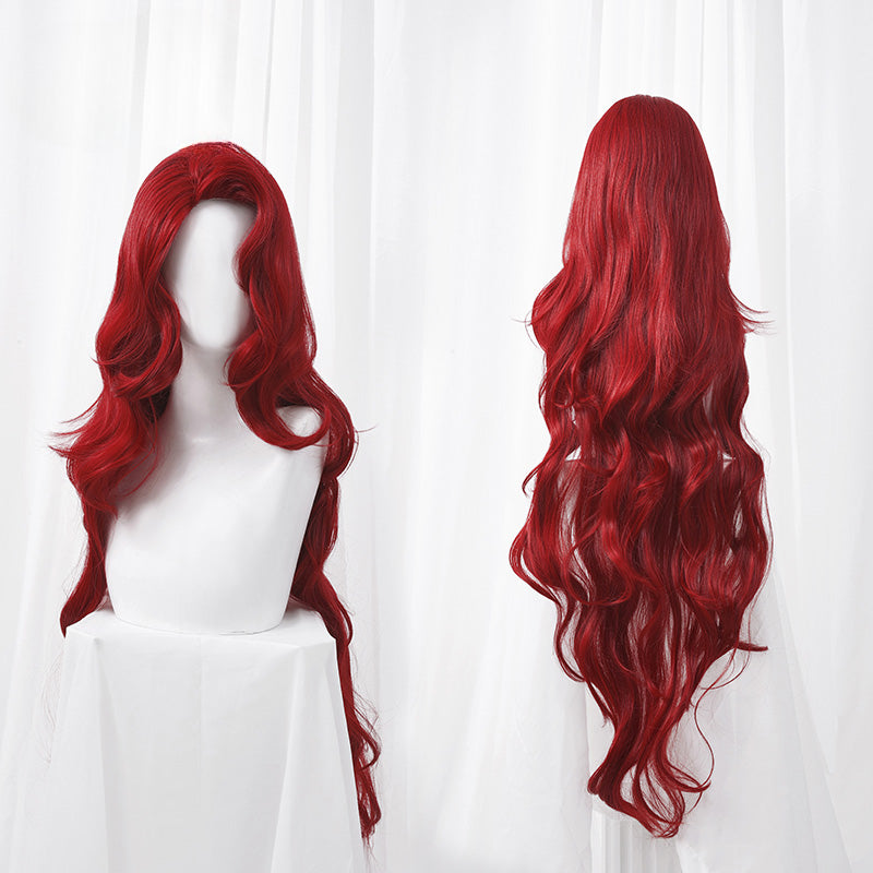 Elegant Princess Bloddy Red Curly Wig ON1185 – SpreePicky