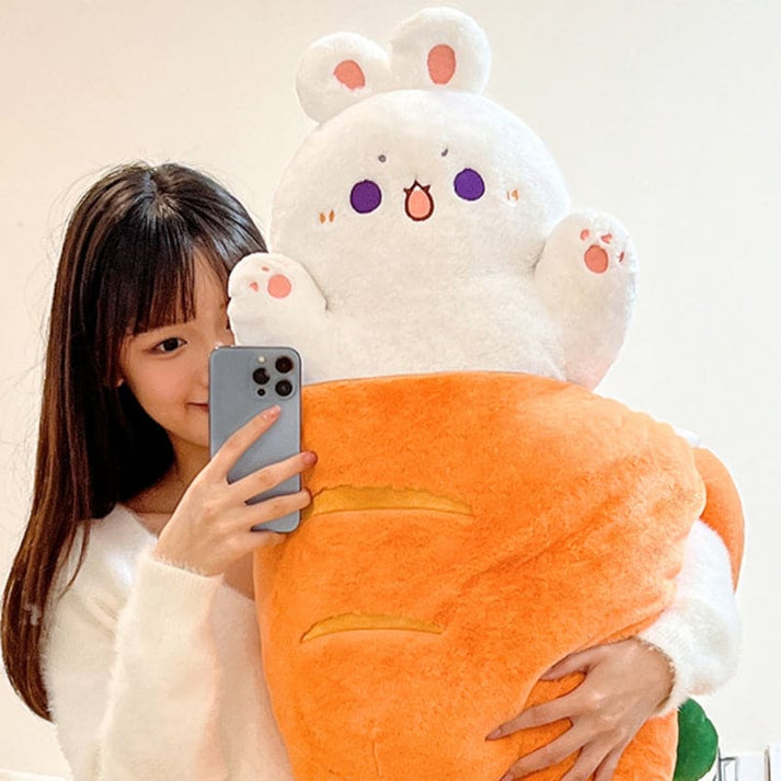 Carrot Kitty Plush Doll – SpreePicky